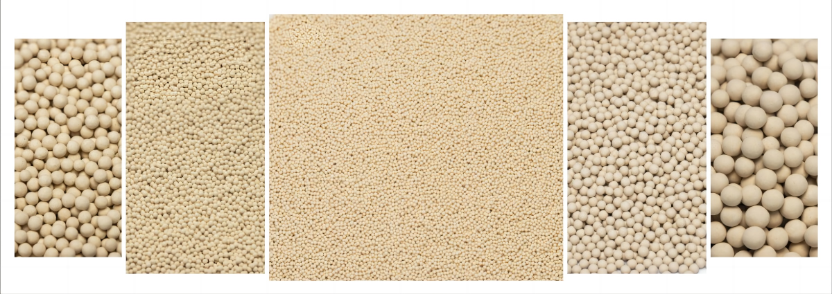 The influence of different particle sizes of molecular sieves on ...